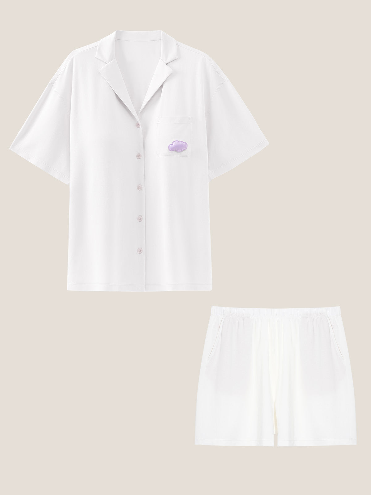 Cloud Cotton Short Sleeve Pajama Set – ubras